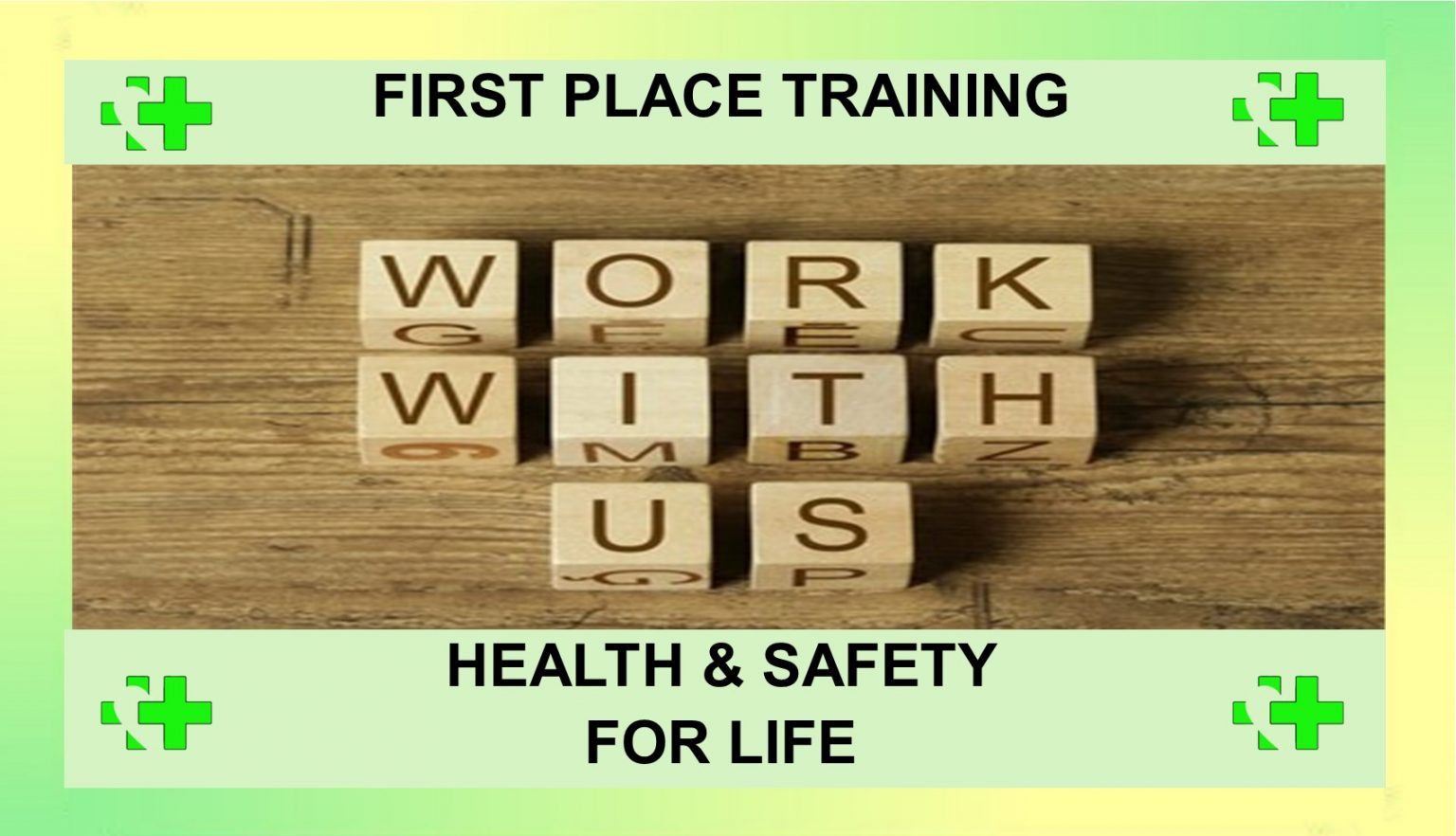 Work With Us – First Place Training